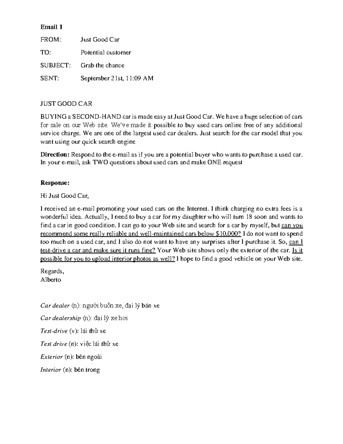 Bài tập chép tay email - tài liệu dùng để nâng cấp tài khoản thooi ...