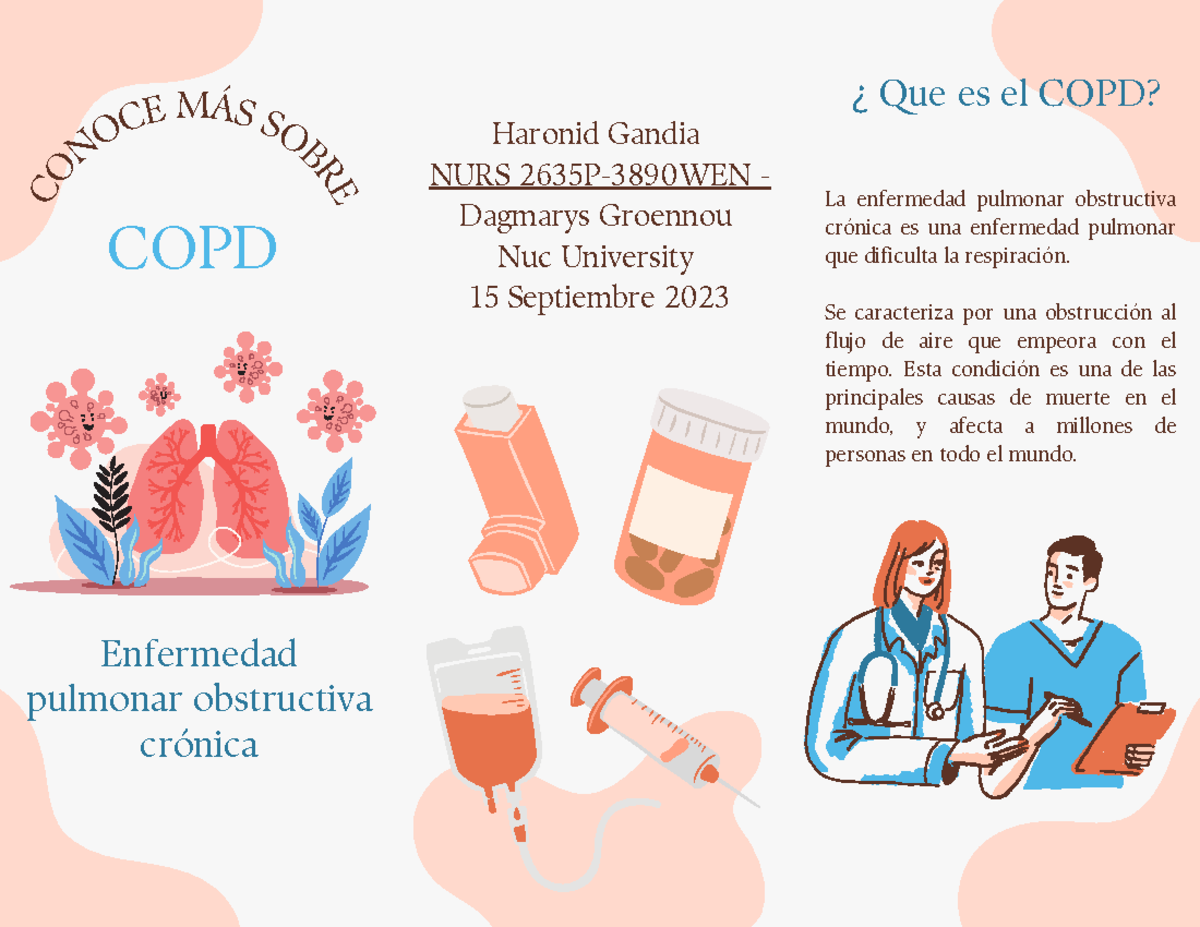 COPD-Groennou - docs - ¿ Que es el COPD? Haronid Gandia NURS 2635P ...