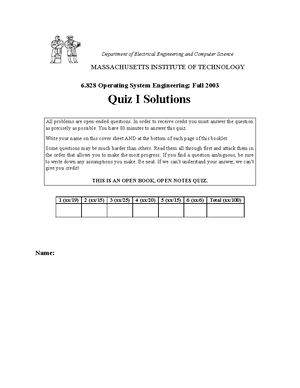 Ops sys eng exam 1 final - Ops system engineering exam - Department of ...