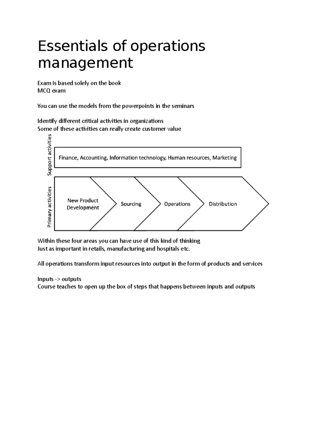 Essentials of operations management - Essentials of operations ...