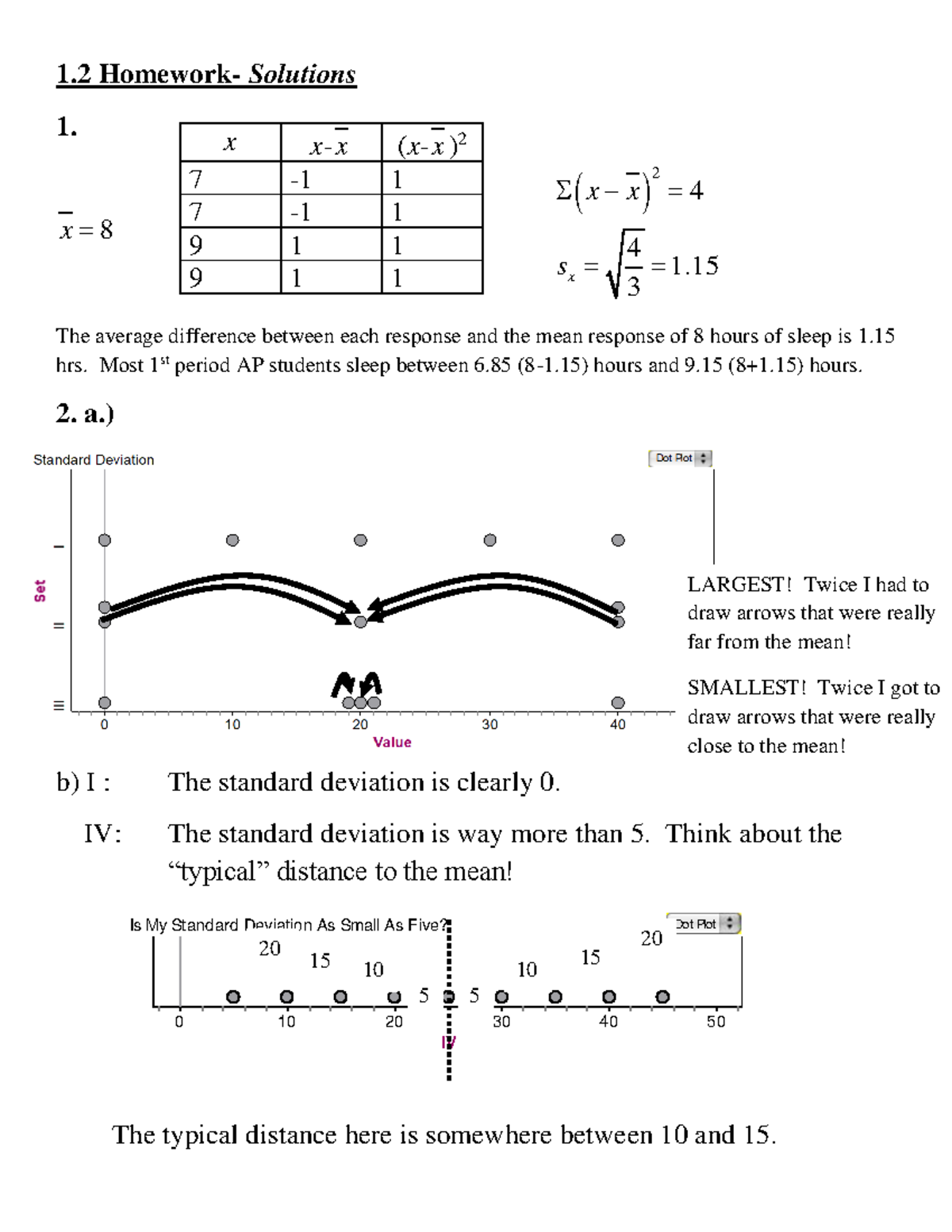 8 ws 1 2 Solutions KB IV 0 10 20 30 40 50 Is My Standard Deviation
