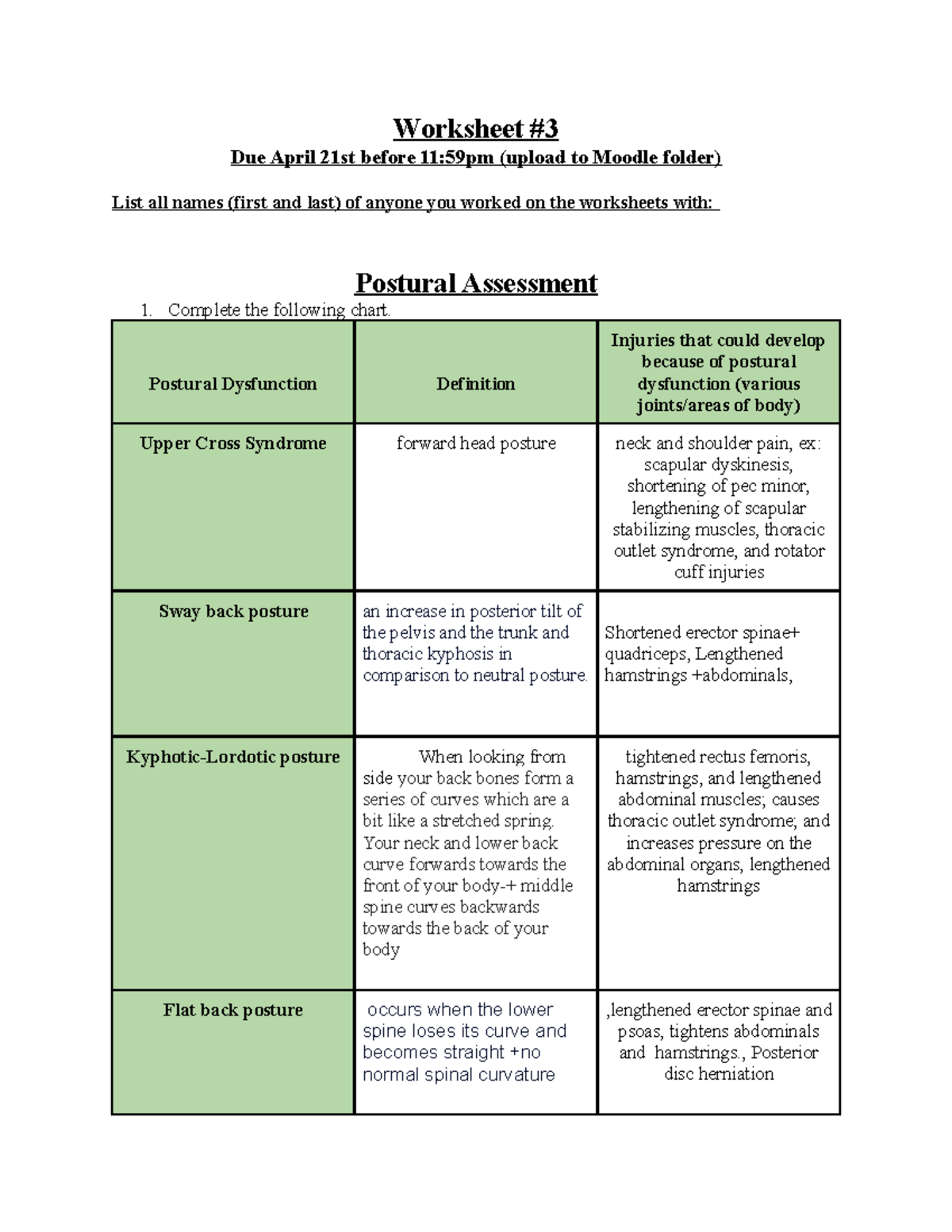 Cata 3 my part - this is part of assignment 3 for the cata 263 class ...