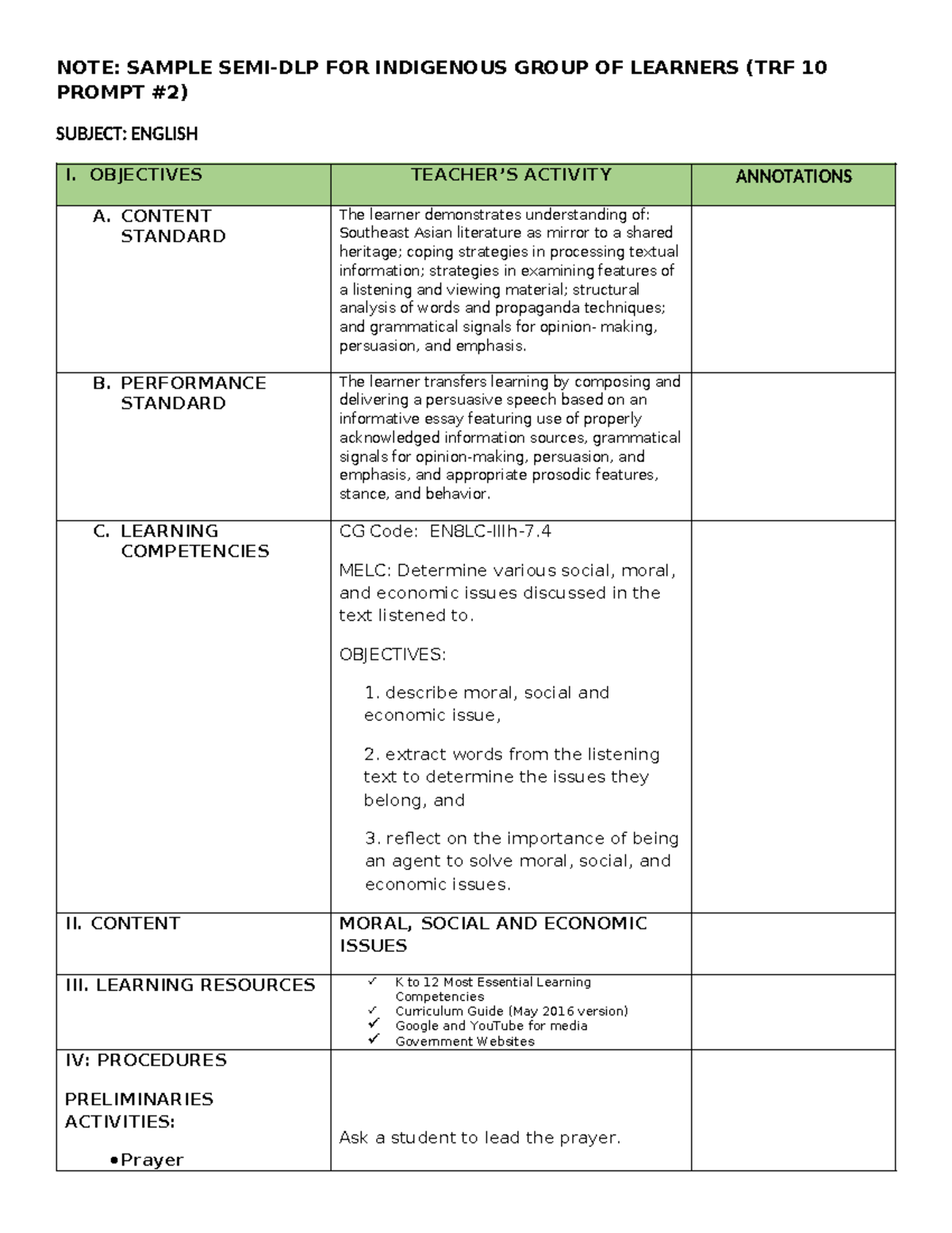02 Sample LESSON PLAN FOR instructional Technology Group OF Learners nm ...