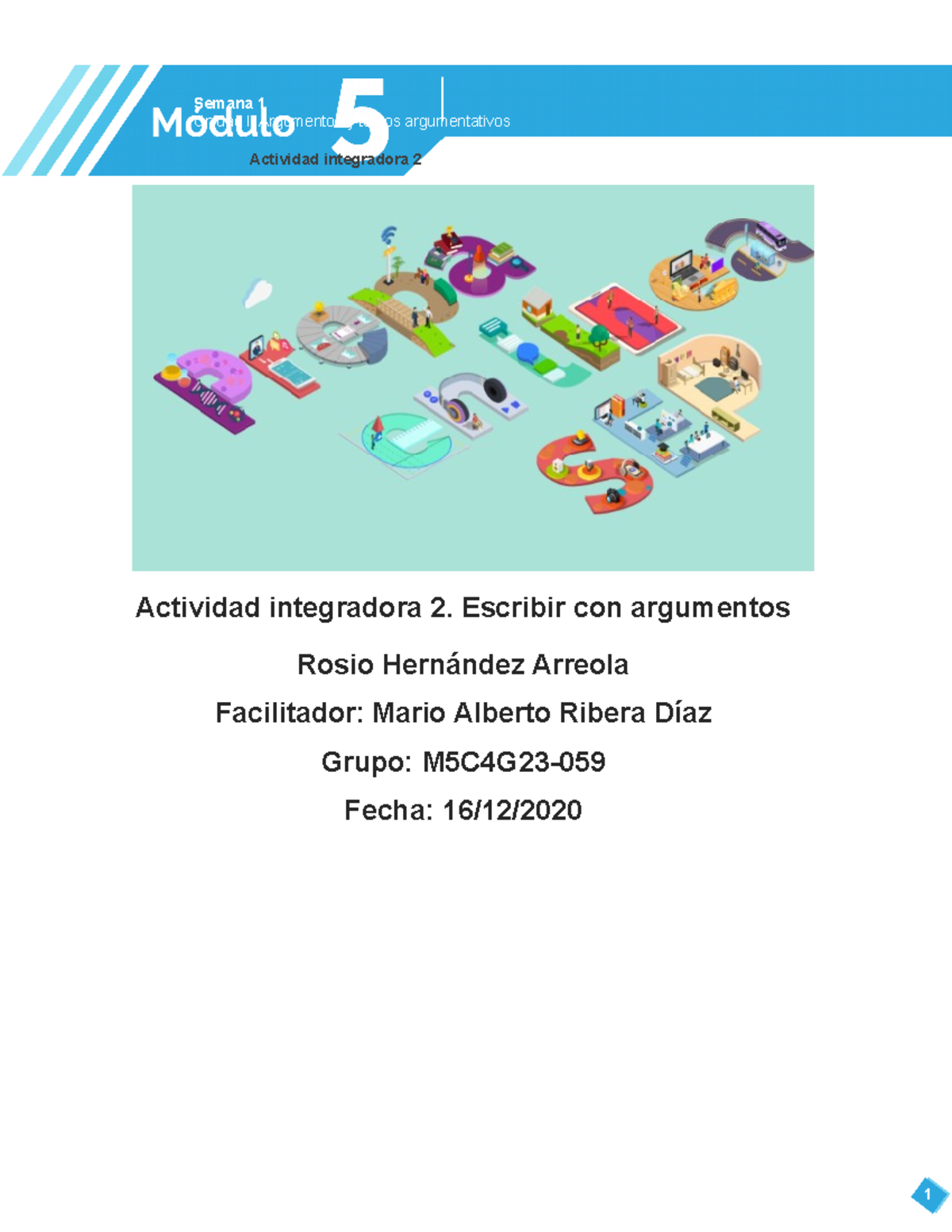 Hernandez Arreola Rosio M05S1AI2 - Actividad integradora 2. Escribir ...