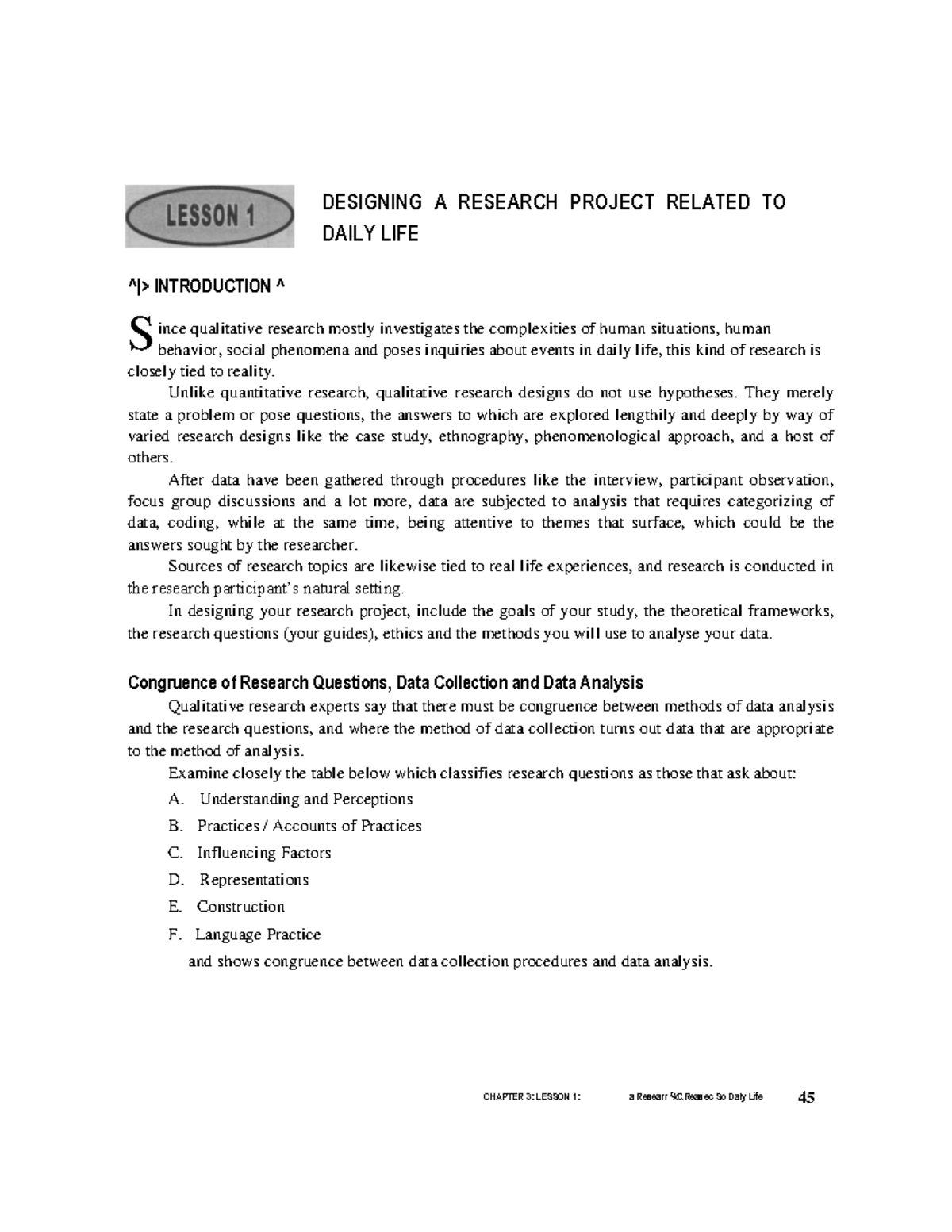 Scribd - ........... - ####### 45 DESIGNING A RESEARCH PROJECT RELATED ...