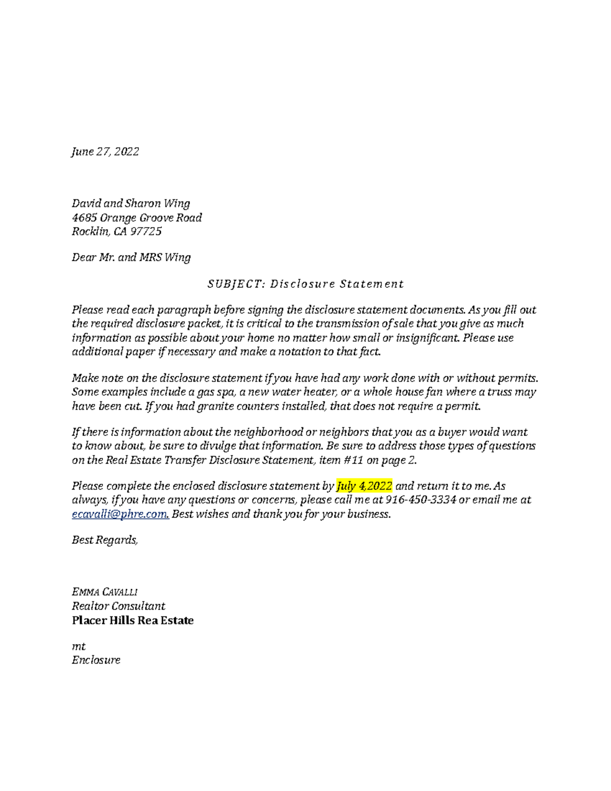 Mt pp w1-3 - example - June 27, 2022 David and Sharon Wing 4685 Orange ...