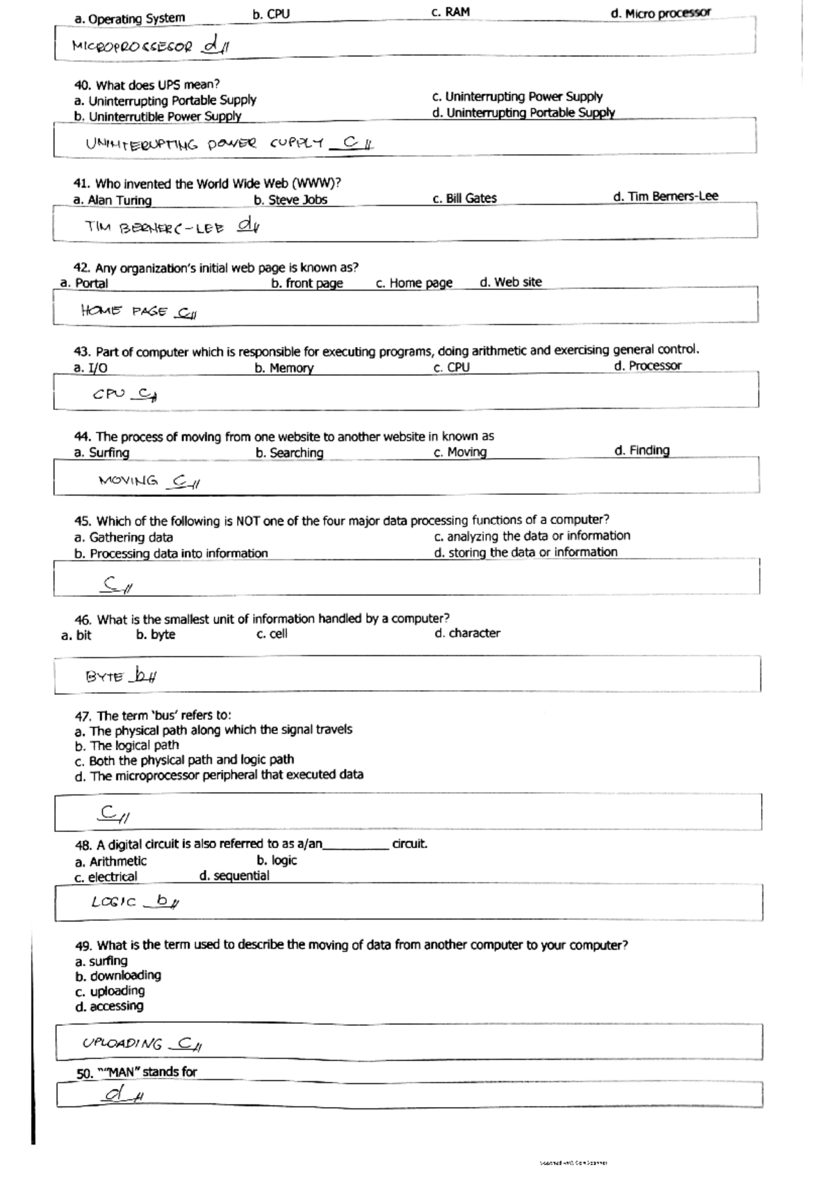 Computer Fundamentals LA 6.ESAS part 5 - Electrical Engineering - Studocu