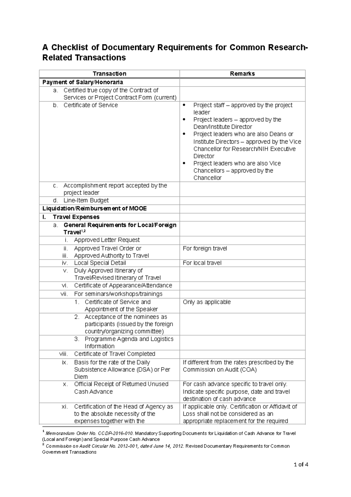 Checklist-Excerpt - Government Accounting - A Checklist of Documentary ...