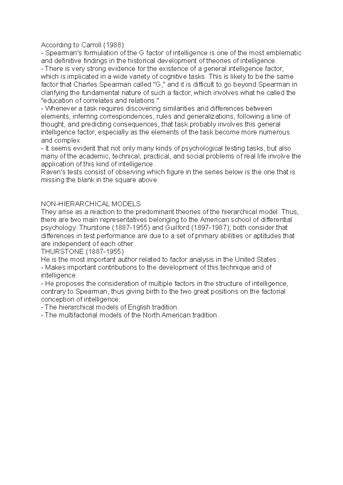 According to Carroll - Marketing Notes - According to Carroll (1988 ...