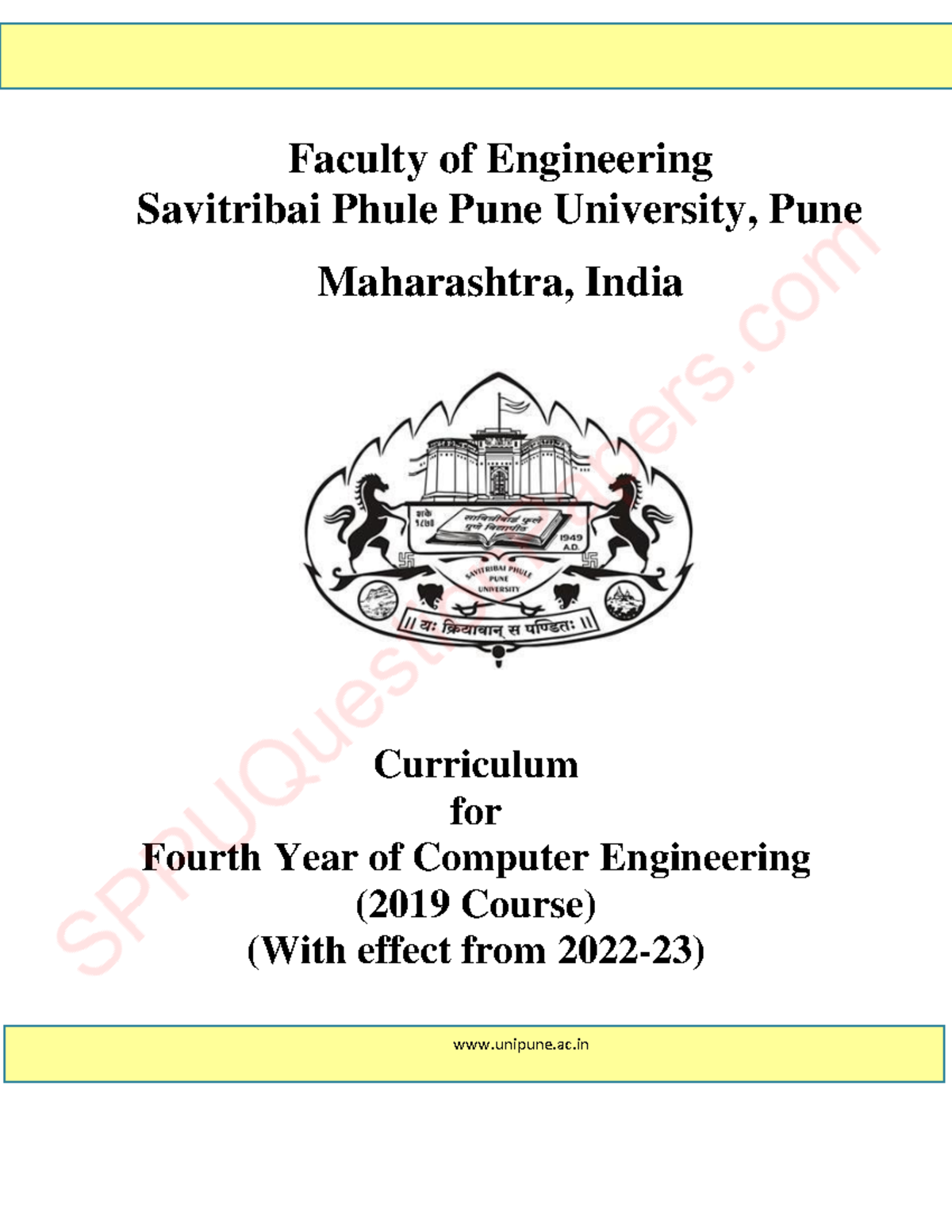 Be computer-engineering final-year-be-semester-7-8-2019-pattern ...