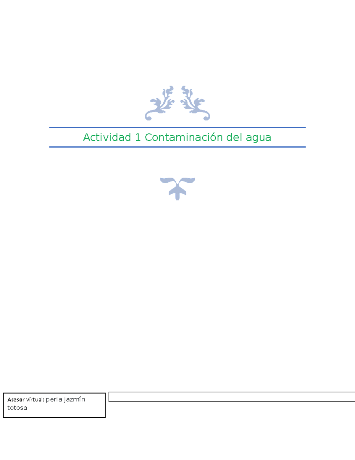 Gustavo salvador gonzalez M20C1G24-006 - Actividad 1 Contaminación del ...