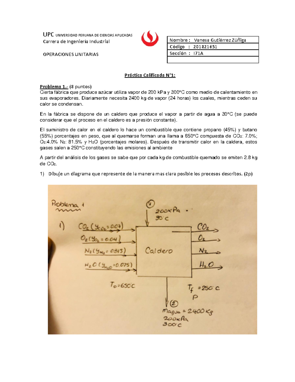 OU Práctica Calificada N°1-I71A-2020-2-M1 - Warning: TT: undefined function: 32 UPC UNIVERSIDAD ...