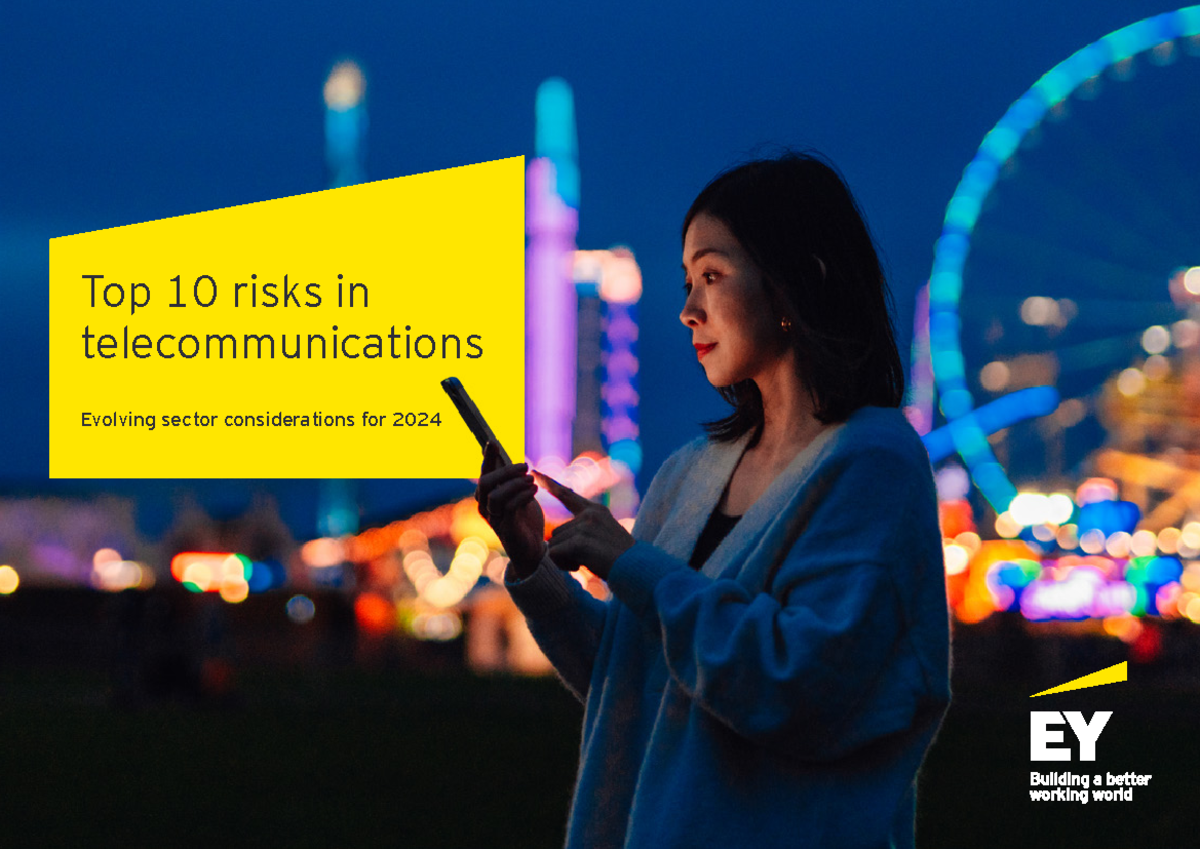 Ey top 10 telecommunications risk 2024 v2 - Top 10 risks in ...