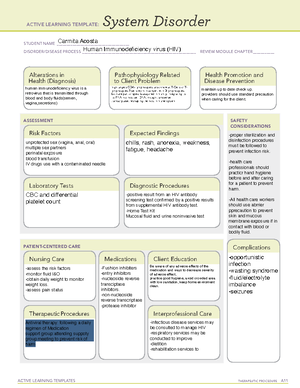 Small bowel obstruction - ACTIVE LEARNING TEMPLATES System Disorder ...