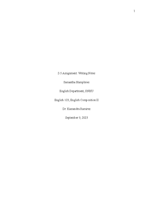 Module 4 Journal - Module 4 Journal Samantha Humphries School of ...