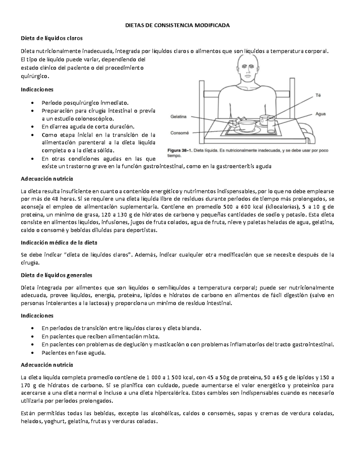 Dietas DE Consistencia Modificada - DIETAS DE CONSISTENCIA MODIFICADA ...