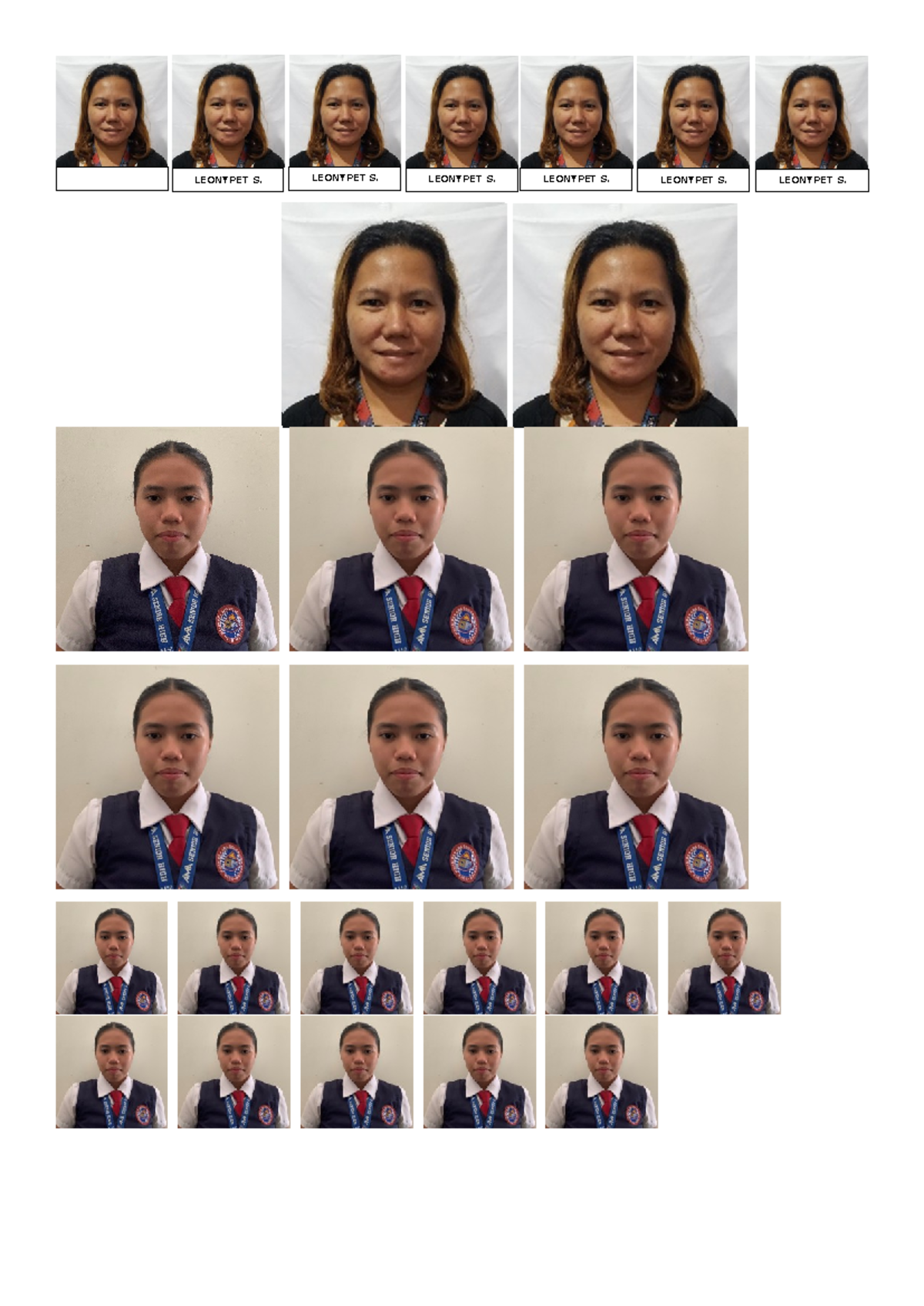 1X1 AND 2X2 Picture - Physical Education - LEONYPET S. EDAR LEONYPET S ...