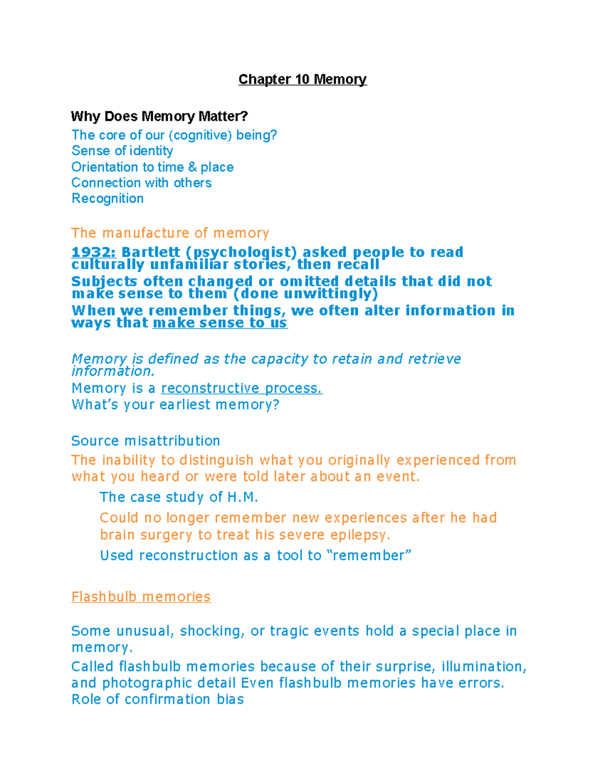 CH. 10 - General Studies Psychology: Understanding Human Behavior ...