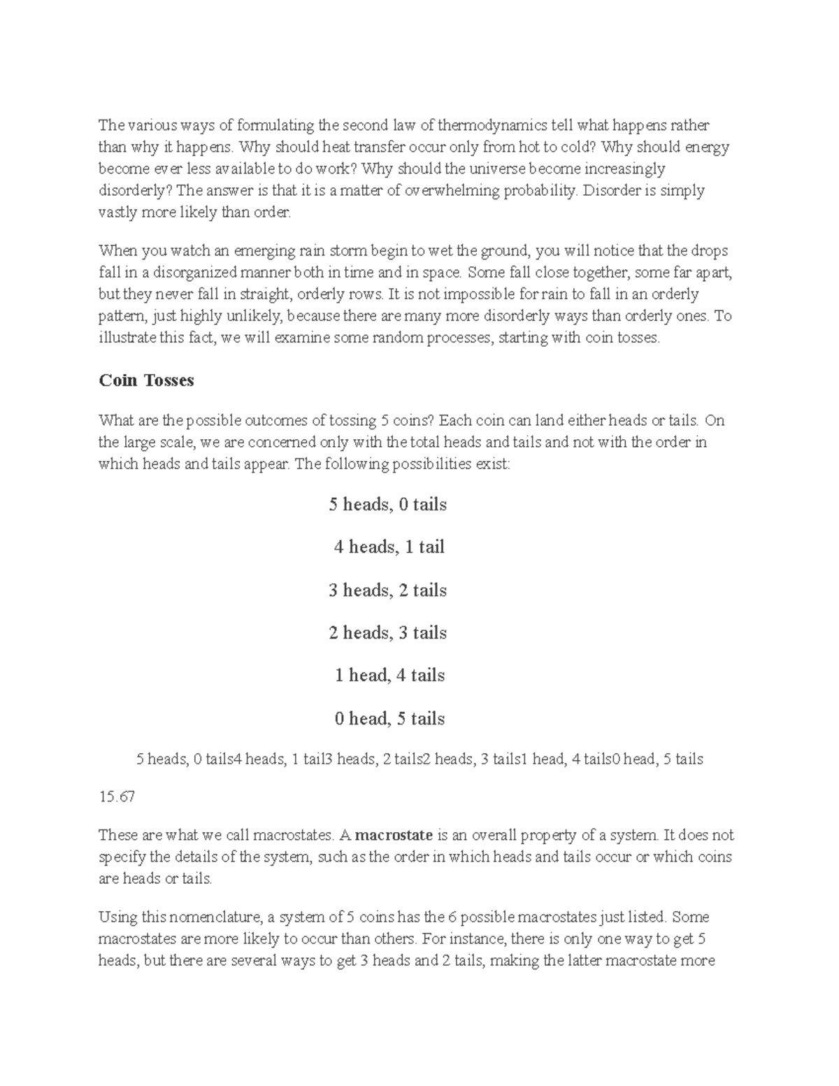 Lesson Note on Entropy 2 - The various ways of formulating the second ...
