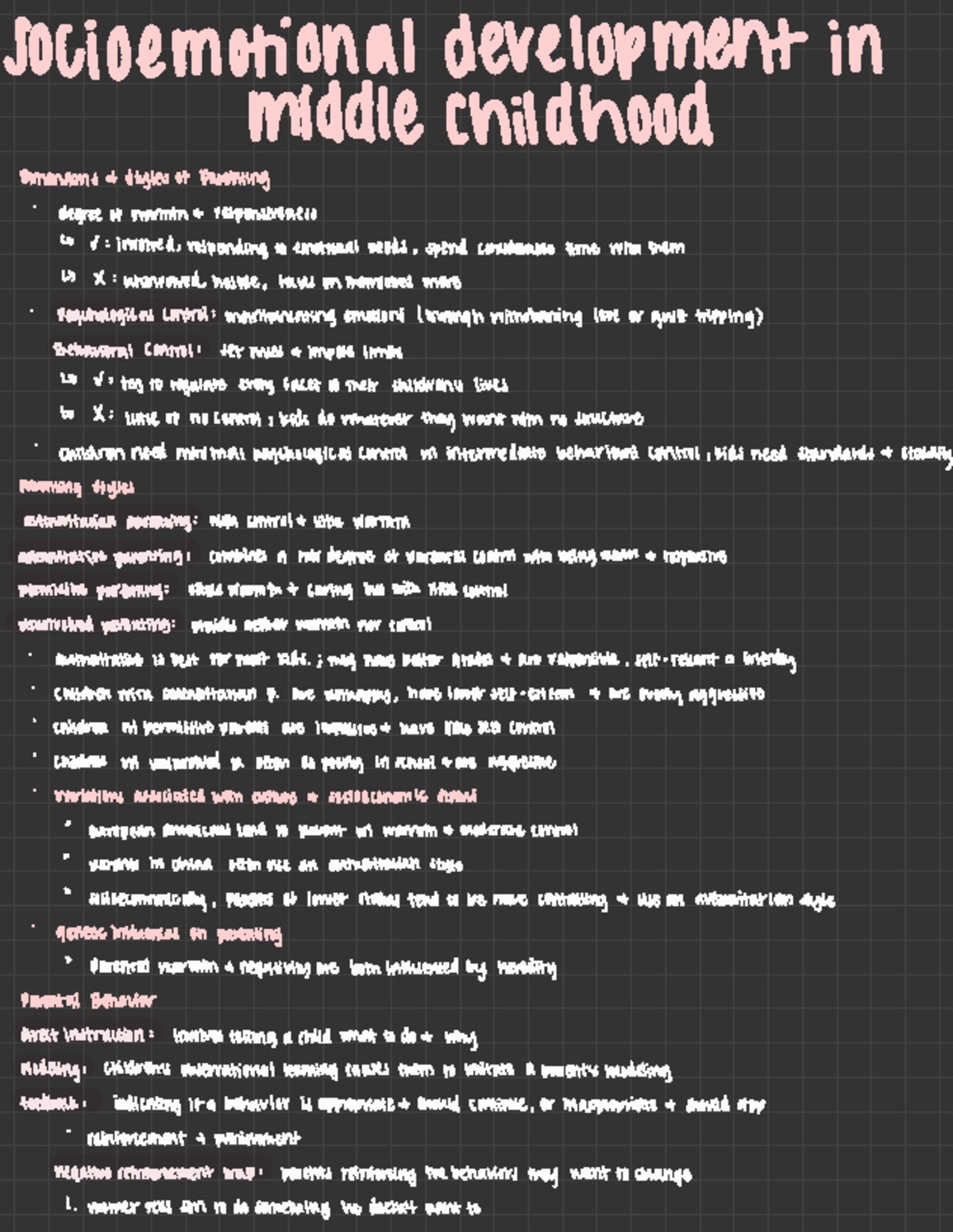Developmental Psych Chapter 7 notes - socioemotional development in ...