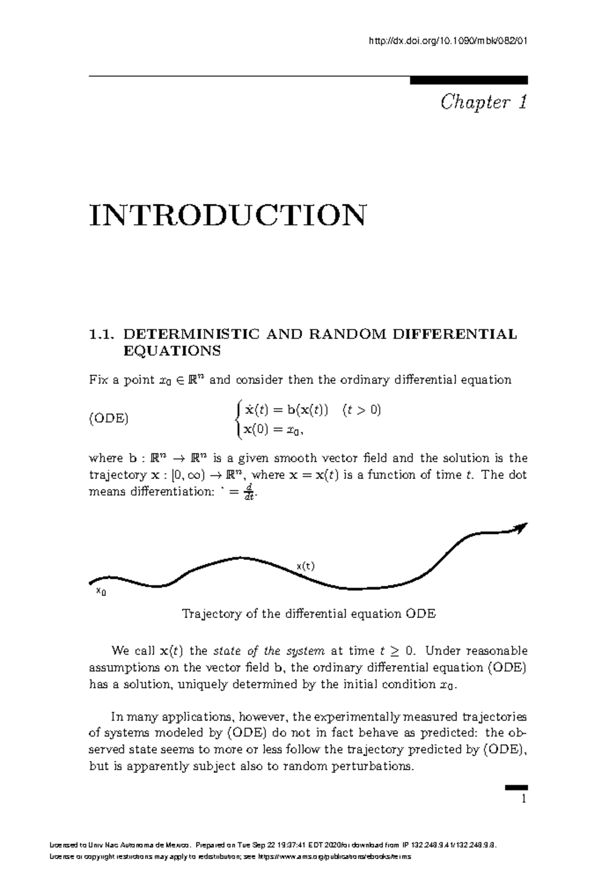 An Introduction to Stochastic Differential Equations - Introduction - Chapter 1 INTRODUCTION 1 ...