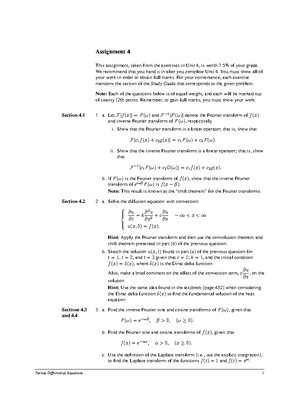 Student Manual - M A T H E M A T I C S 4 76 Partial Differential ...