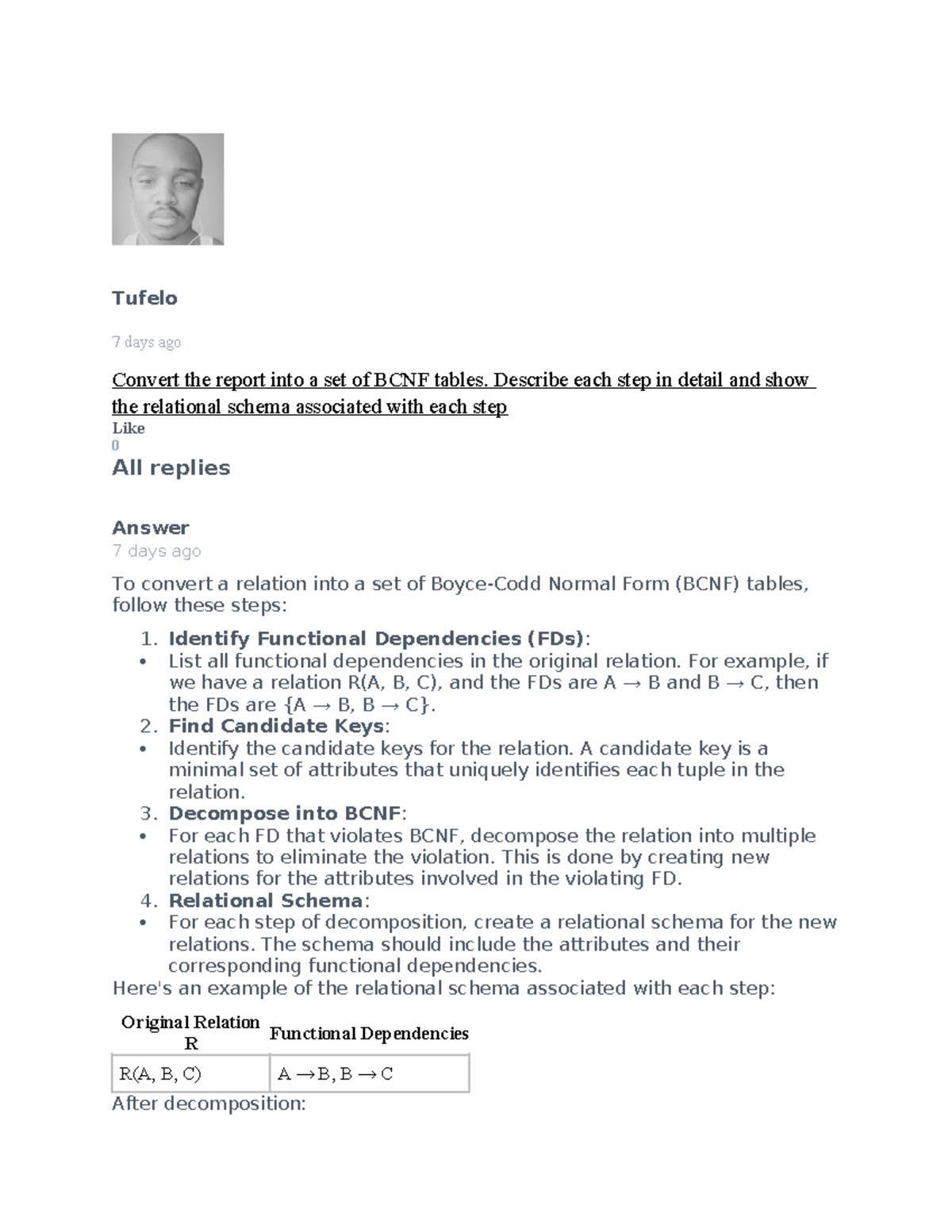 Assignment BNCF Tables Stu Doc - Tufelo 7 days ago Convert the report ...