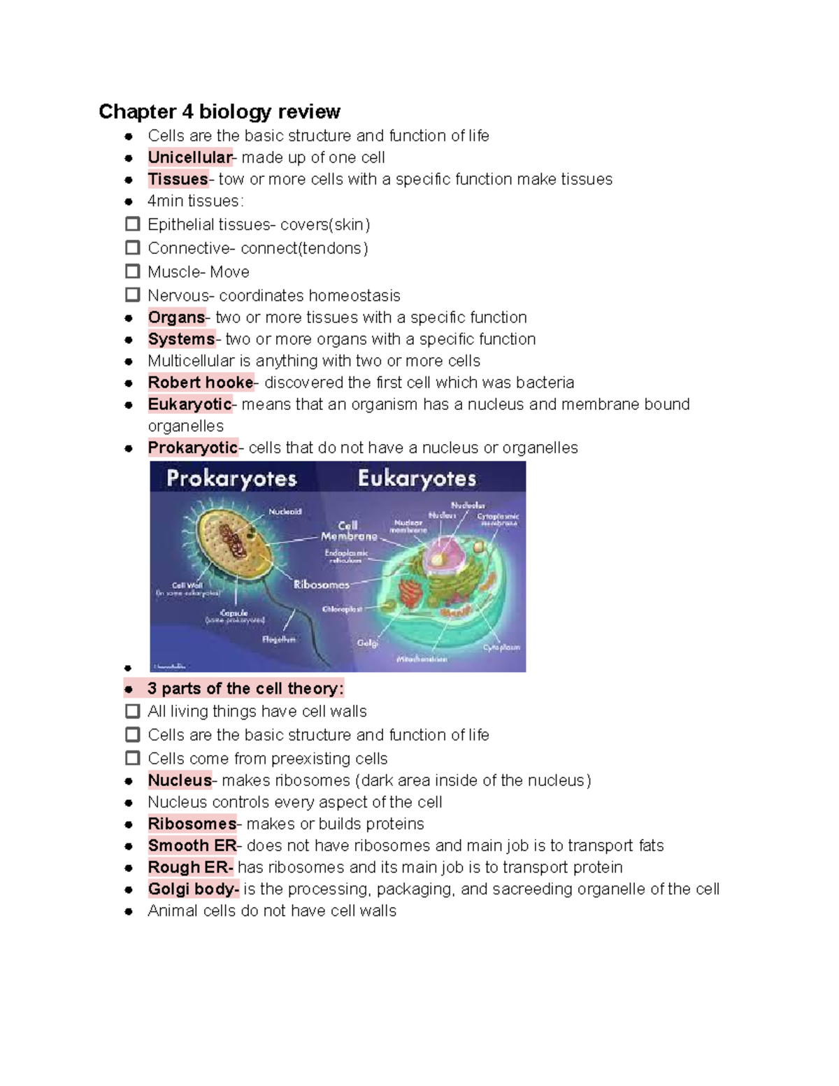 Untitled document - this lesson is a chapter 4 review for a test and it ...