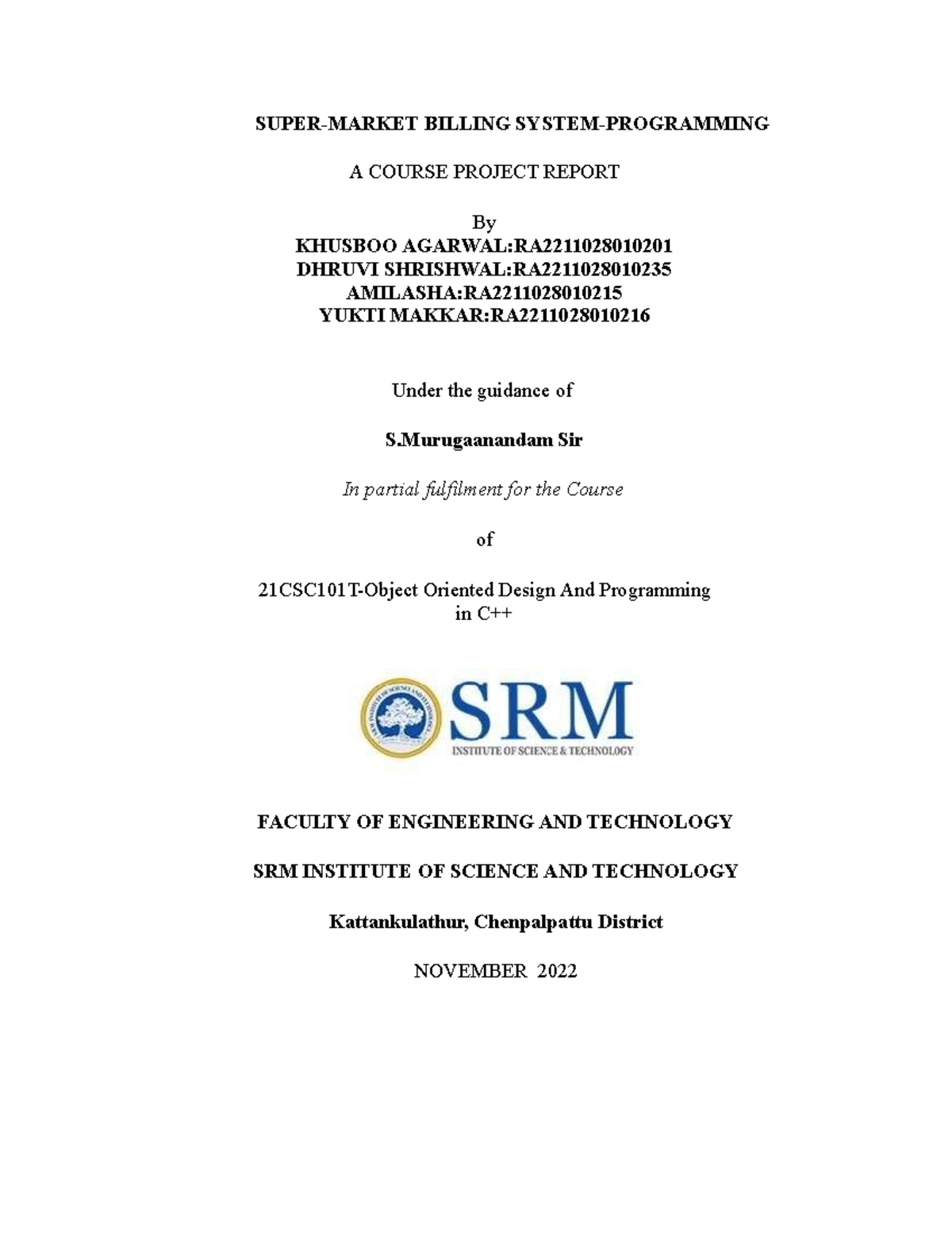 Mini project - SIGNATURE Akshya J Assistant Professor CINTEL SRM ...