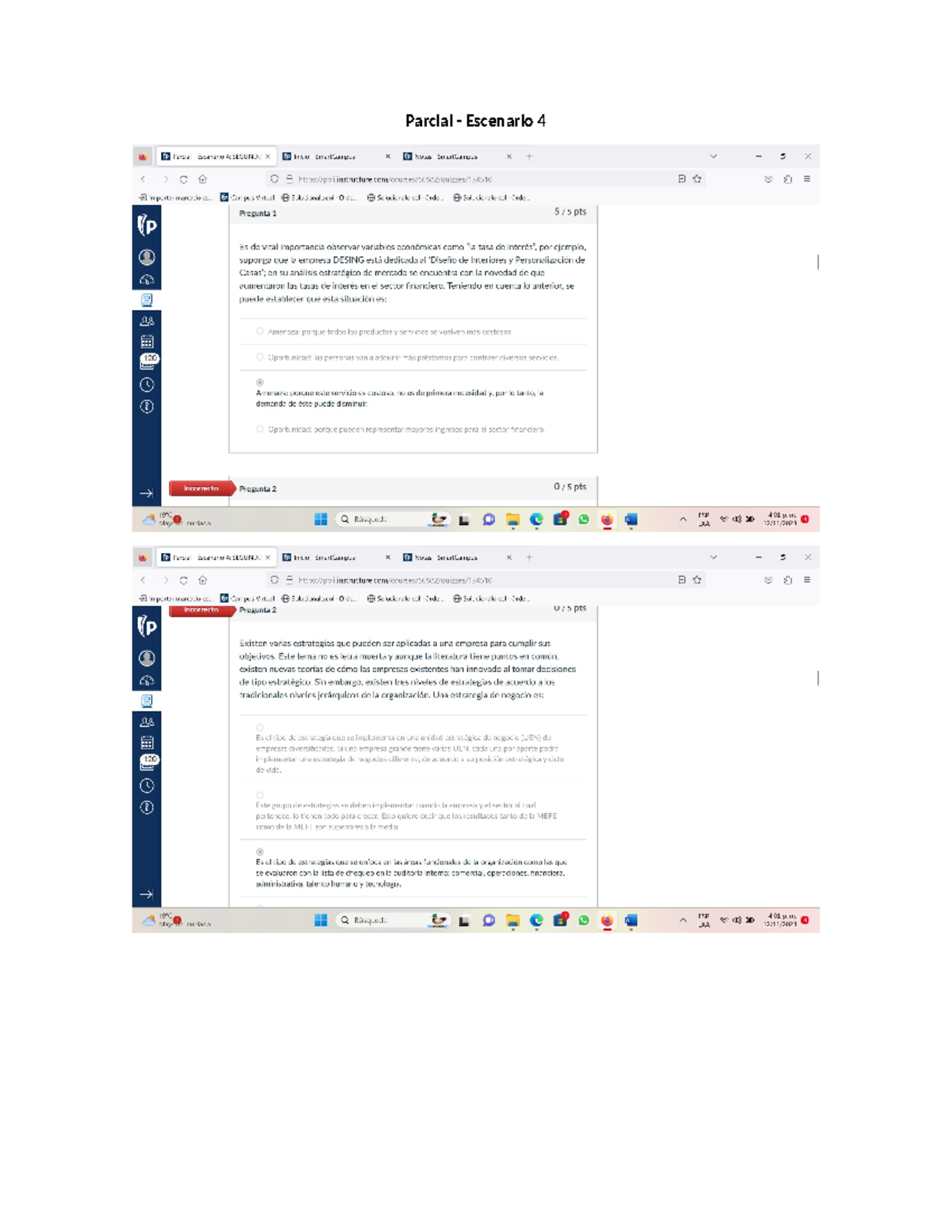 Parcial - Escenario 4 - Proceso Estratégico II - Parcial - Escenario - Studocu
