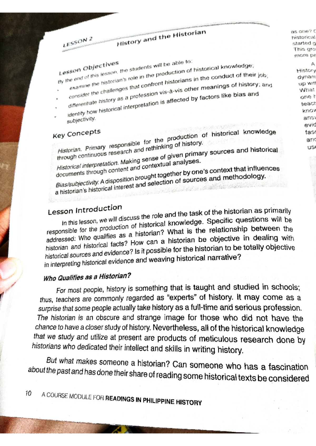 HIST 101 ( Chapter 1-5) - History Module - LESSON 2 History and the ...