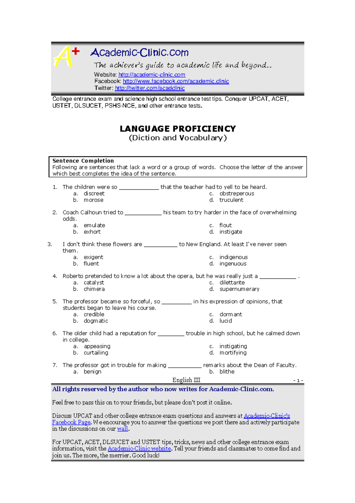 English-Module-3 - notes - - Studocu