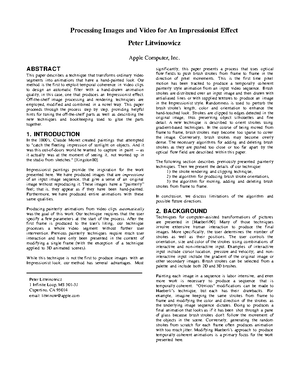 Stollnitz et al-CGn A1995 - Wavelets for Computer Graphics: A Primer ...