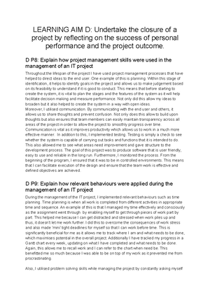 Unit 18 - Relational Database Development - Assignment 1 - Unit 18 Relational Database ...