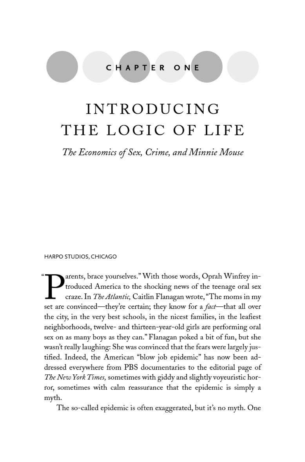 Harford - Introducing the Logic of Life - , .... ONE '" ｾ INTRODUCING ...