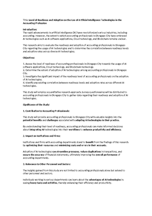 Strategic Business Analysis Rationale - STRATEGIC BUSINESS ANALYSIS ...