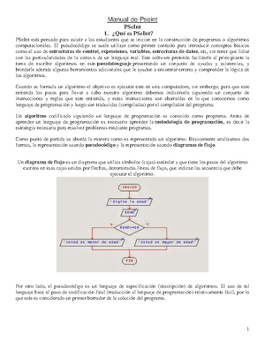 Ejercicios en Pseint Básicos - Ejercicios en Pseint Básicos Elaborar un algoritmo que realice la ...