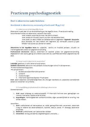 Observatieschema met toelichting van de categorieën - FORMAT ...