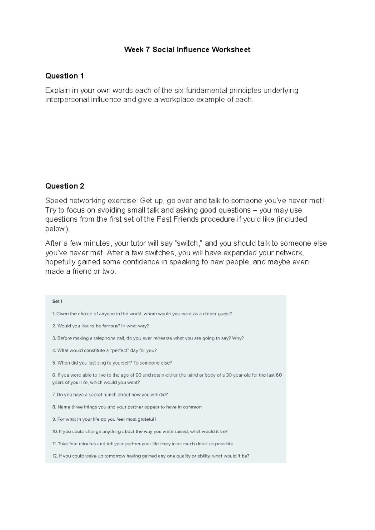 Week 7 Worksheet Social Influence MGF2111 S1 2024 - Week 7 Social ...