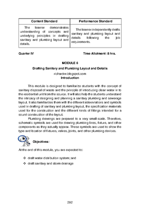 Q4 Module 3 G10 Technical Drafting - TVL-ICT TECHNICAL DRAFTING QUARTER 4 – MODULE 3 AUTOCAD ...
