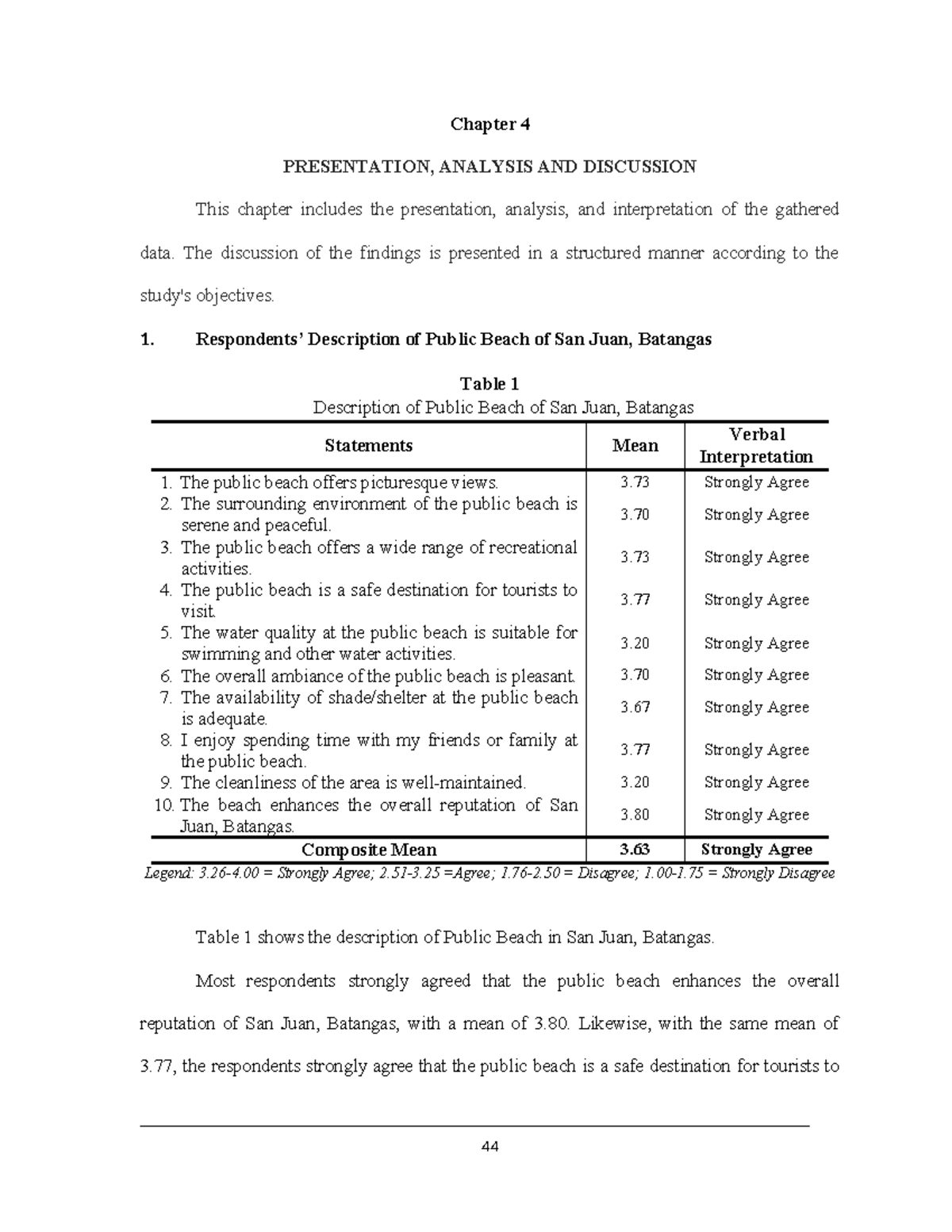 3Is- Chapter-4- Final 2 - Chapter 4 PRESENTATION, ANALYSIS AND ...
