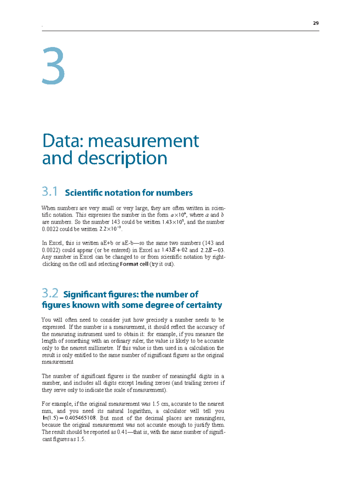 Chapter%203 - and - 3 Data: measurement and description 3 Scientific ...