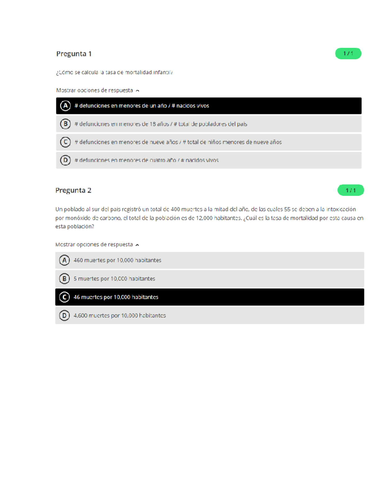 Actividad 3. Automatizada de reforzamiento - epidemiologia y bioestadistica - Studocu