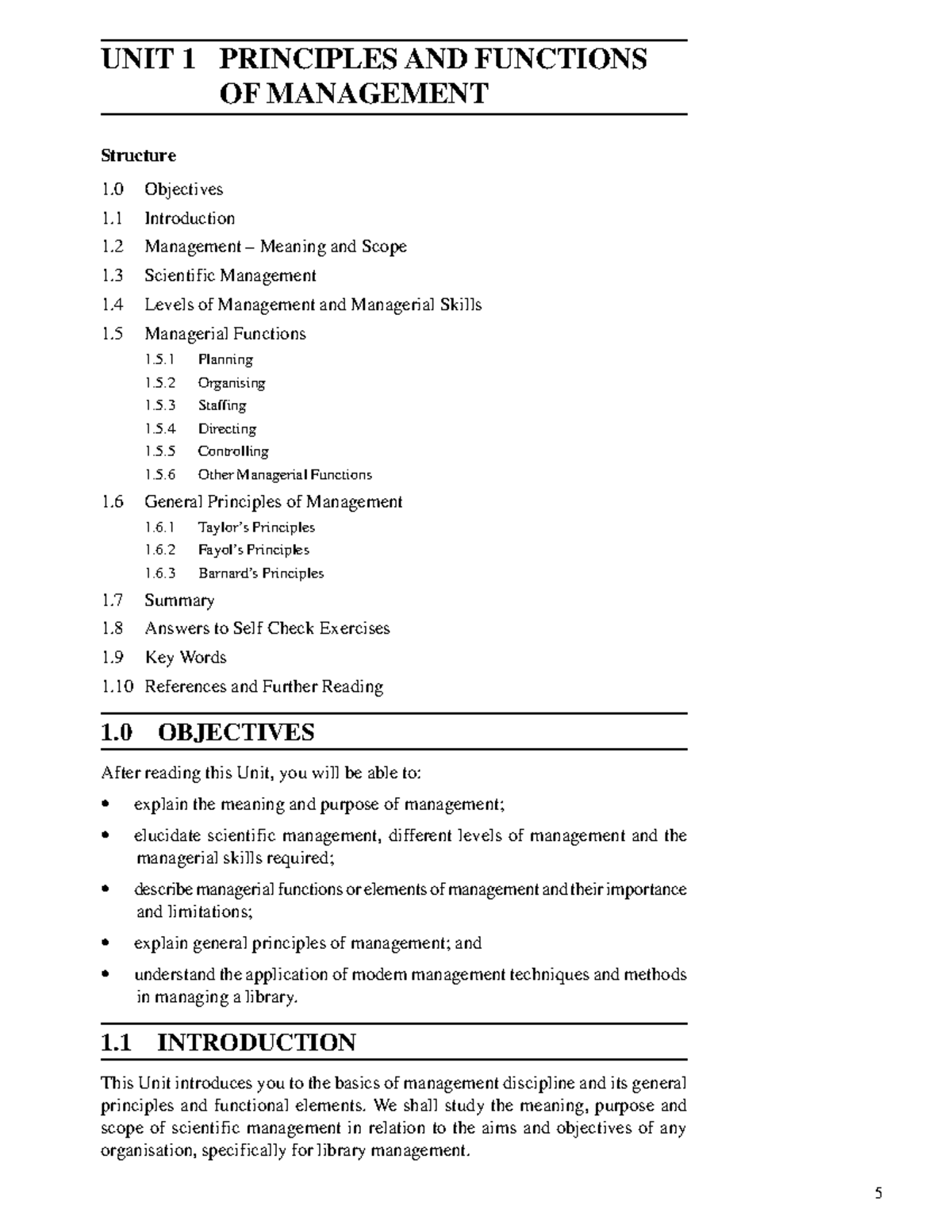 Unit-1 - Functional management and it's importance - Principles and ...