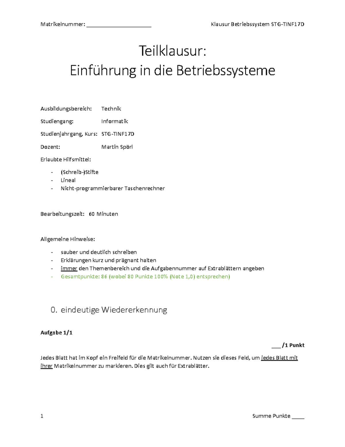 Klausur 2018, Fragen - Warning: TT: undefined function: 32 Warning: TT: undefined function: 32 ...