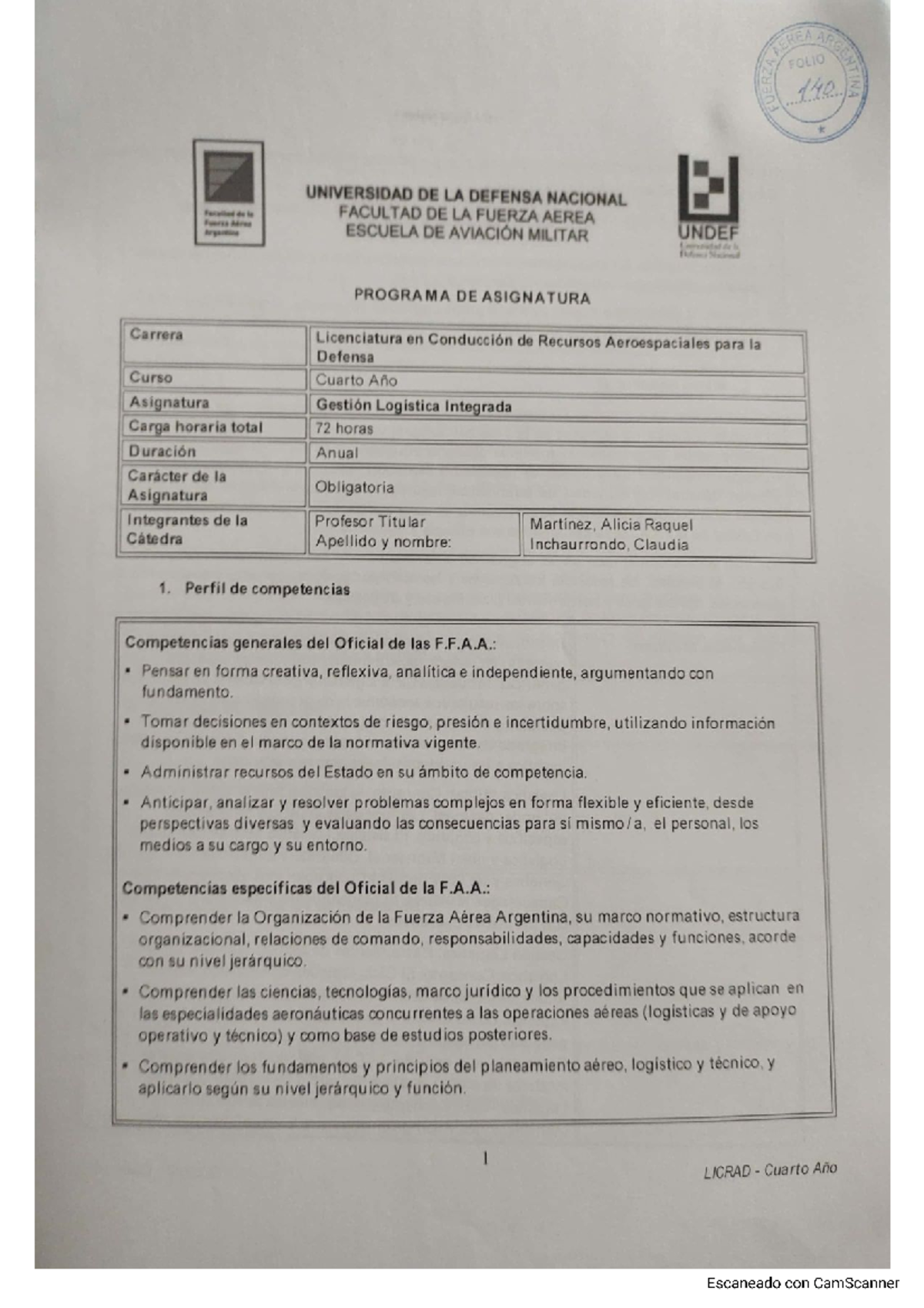 Logística licrad - Información - Logística - Studocu