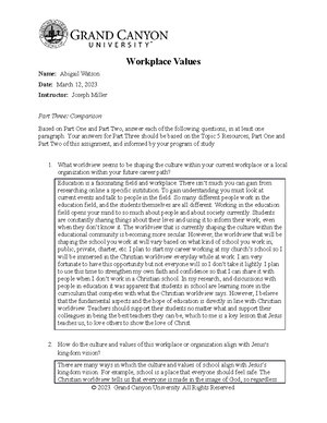 SPD-200 Topic 1 Assignment - IDEA and the IEP Process Abigail Watson ...