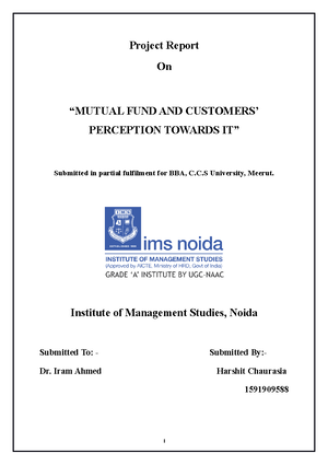 Unit - 1 FAM - This is book notes from BCA 2nd sem of Fanance and ...