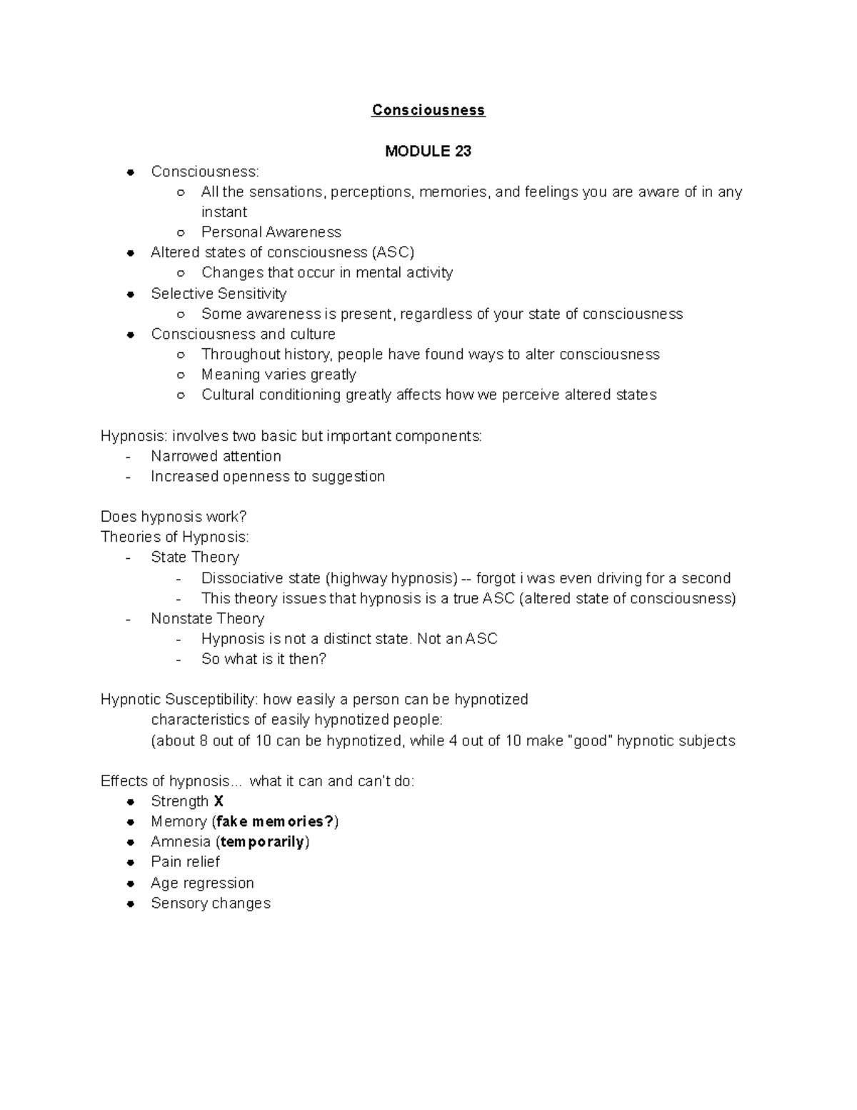 Unit 3 Modules 23-26 - General Psychology I - Unit 3 Lecture Notes ...