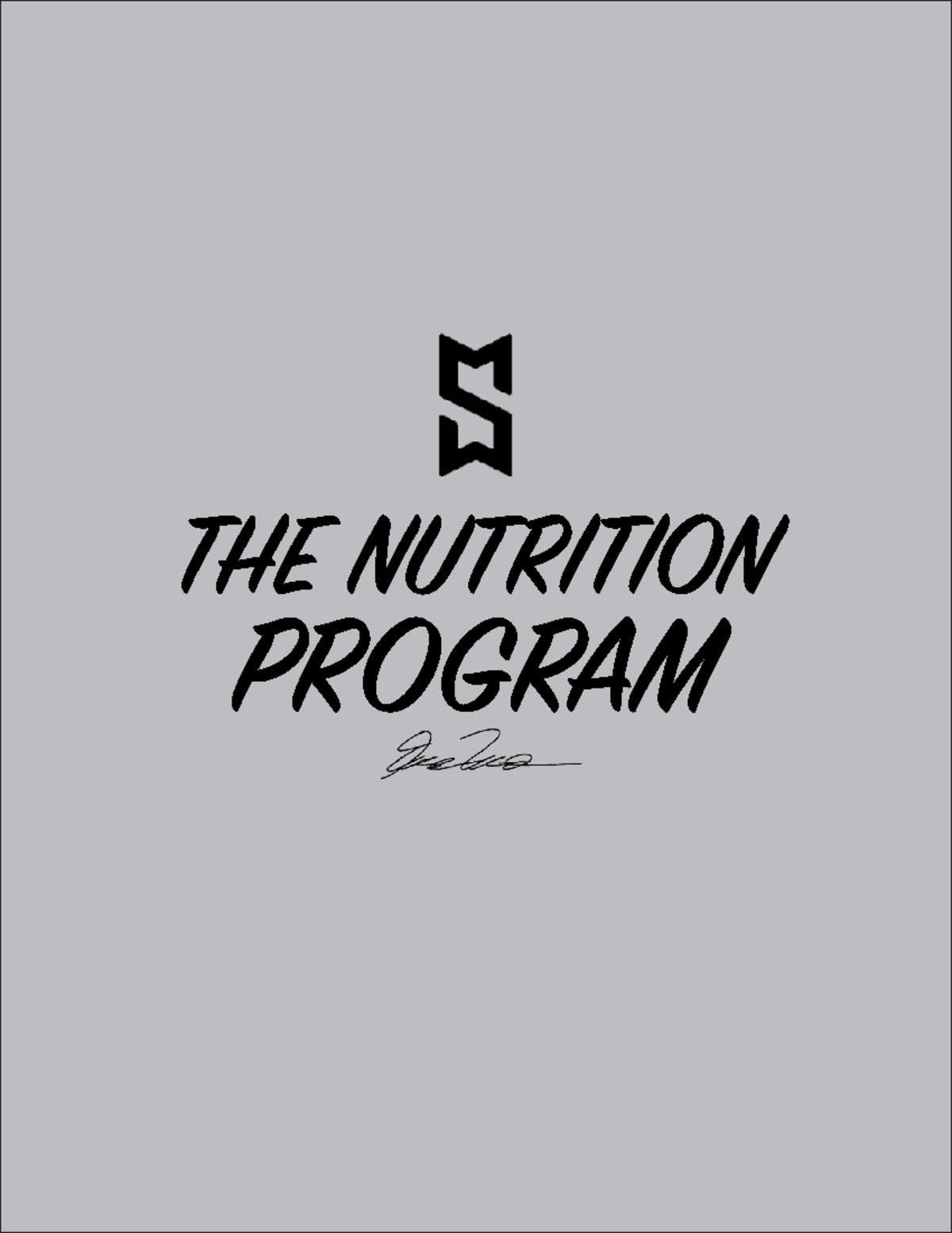 Nutrition Program 2 - Idk - THE NUTRITION PROGRAM MOELLER FITNESS THE ...